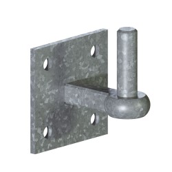 Gate Hinge Hook on Plate