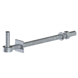 Threaded Bolt On Gate Hinge Hooks