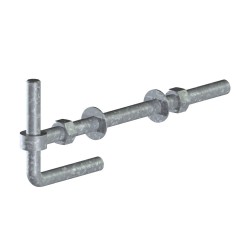 Threaded Bolt On Gate Hinge Hooks