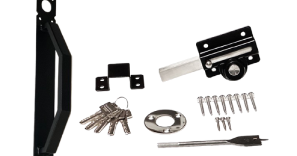 Sonra Single Locking Rim Throw Lock with Pull Handle - 50mm Gates